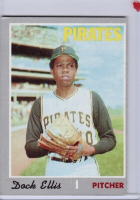 1971 Topps Dock Ellis # 2 Pittsburgh Pirates | eBay