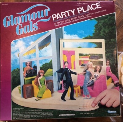 RARE Vintage Kenner Glamour Gals Party Place (50090) - New in Box ...