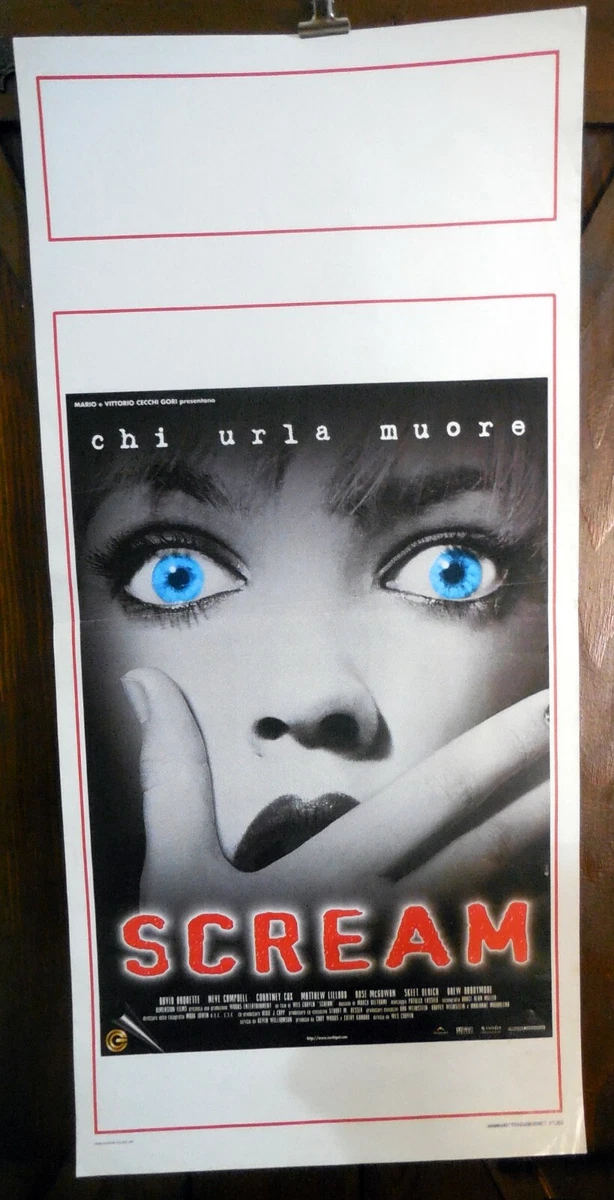 Original Scream Poster