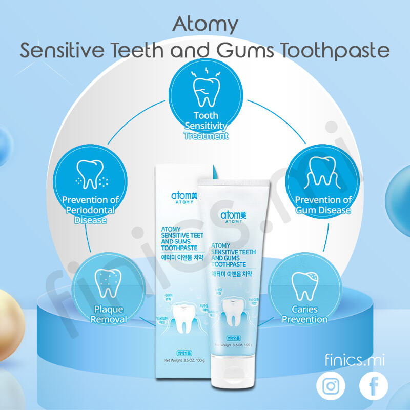 ATOMY Sensitive Teeth And Gums Toothpaste 100g K-Beauty from Korea | eBay