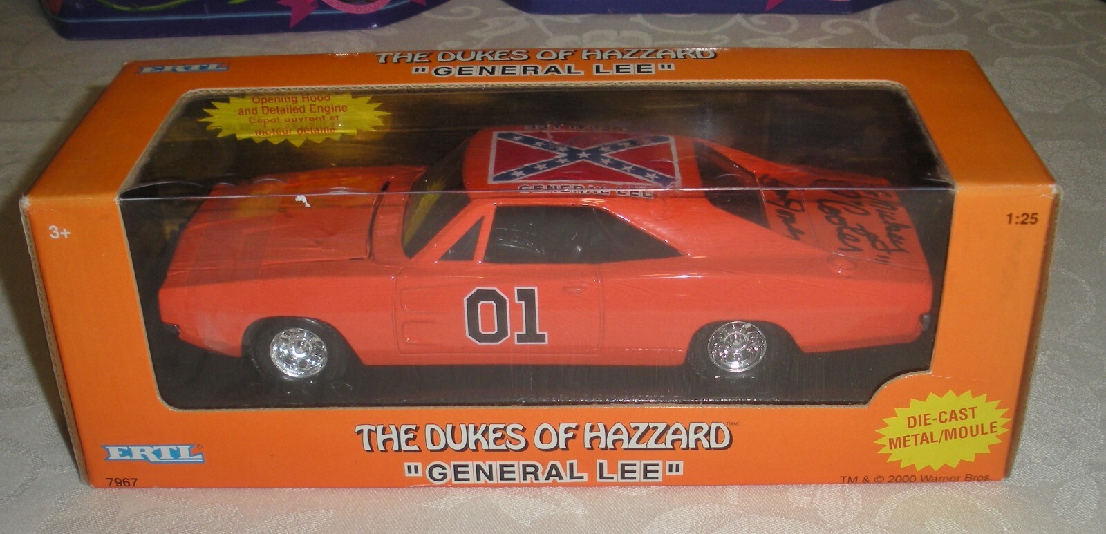 Duke of Hazzard General Lee Signed By Ben Jones "Cooter" To Mickey | eBay