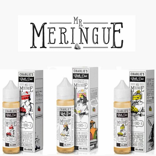 E LIQUID 50ml MERINGUE VAPE JUICE CHARLIE CHALK 70/30 SUB OHM JUICE 0MG ...