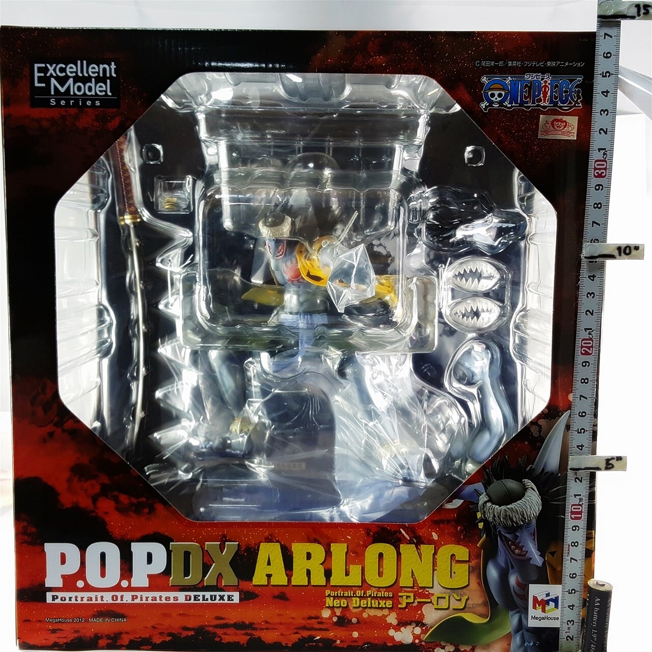 MegaHouse One Piece P.O.P DX Arlong Figure Figurine Excellent Model New ...
