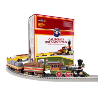 LIONEL CALIFORNIA GOLD MOUNTAIN GENERAL TRAIN SET 2323130! O GAUGE ...