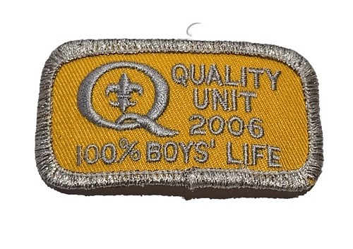 BSA 2006 Quality Unit 10% Boys’ Life patch - 1839 | eBay