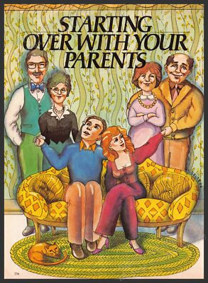 Isadore Seltzer Artist 1980s Magazine Illustration 1982 Starting Over ...