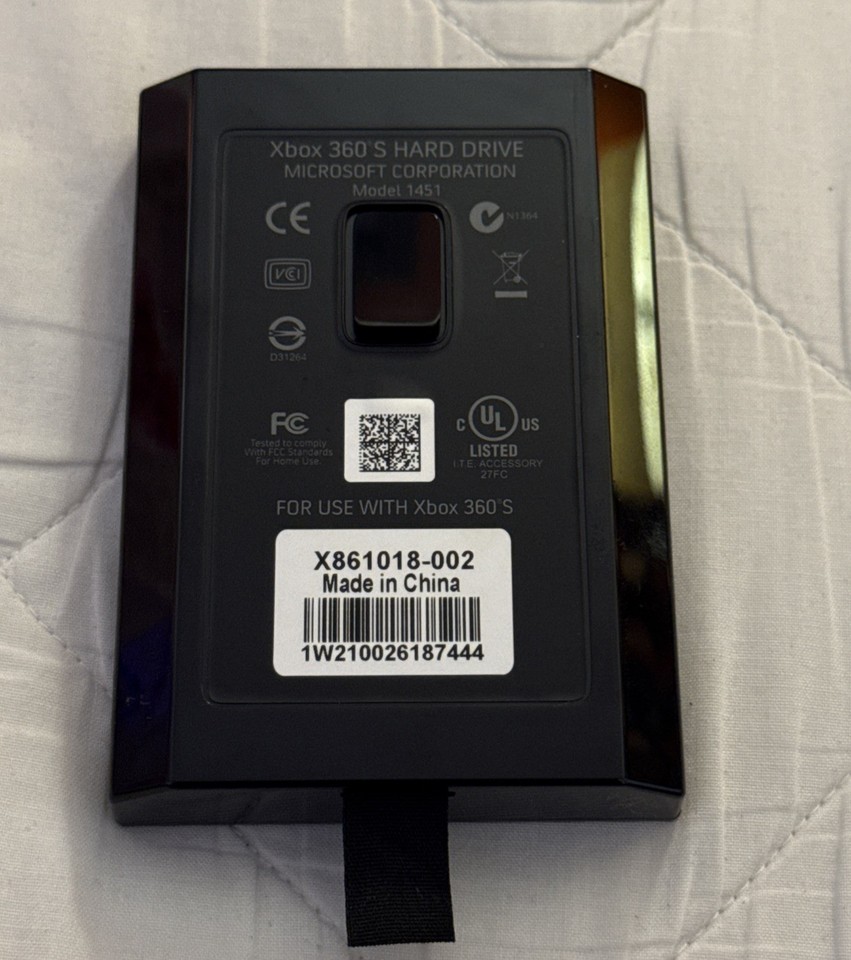 Genuine Microsoft Xbox 360 S 500GB OEM Hard Drive Tested | eBay