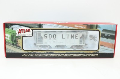 Atlas HO Scale SOO Line PS2 2 Bay Covered Hopper Car NOS Sealed | eBay