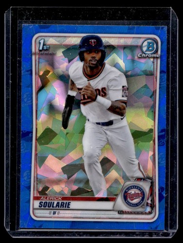 2020 Bowman Chrome Sapphire Alerick Soularie Minnesota Twins #BD-94 | eBay
