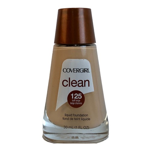 CoverGirl Clean 125 Buff Biege Liquid Foundation | eBay