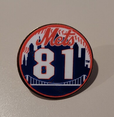 The New York Mets #81 Danny Young Baseball Pin NY Sports Lapel | eBay