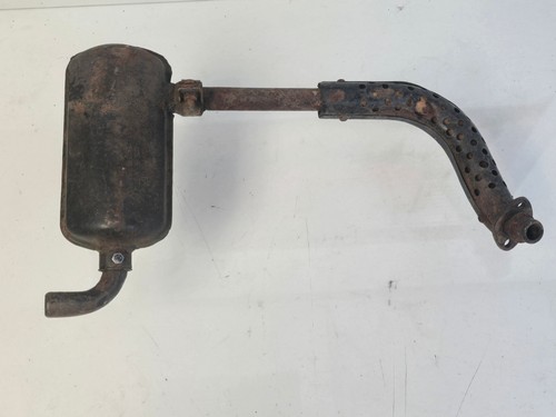 1970-72 Honda QA50 K0 Complete Exhaust Header Chamber Muffler Silencer ...