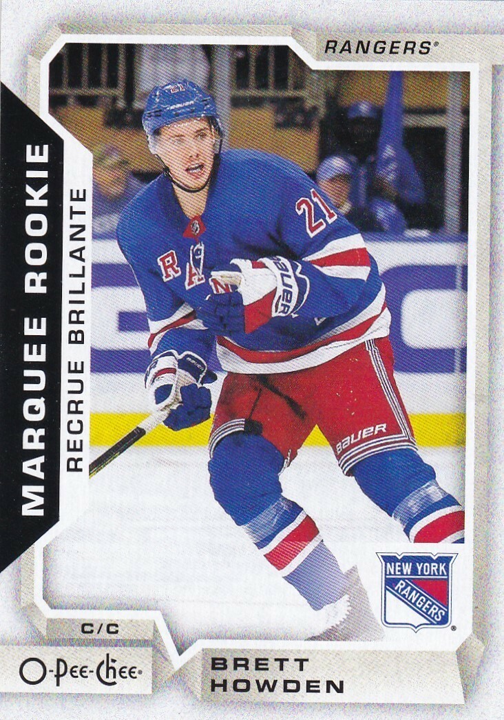 BRETT HOWDEN 2018-19 18-19 OPC O-PEE-CHEE UPDATE MARQUEE RC #617 ...