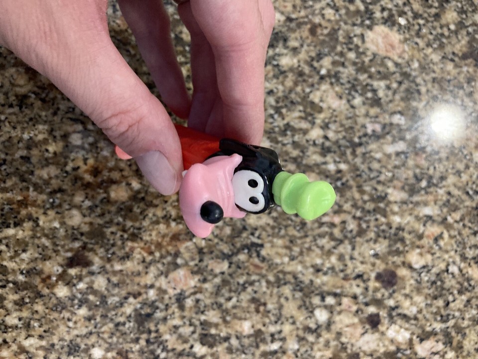 Rare Vintage PEZ Dispenser - Disney Goofy Teeth Eyes Separate Pieces ...