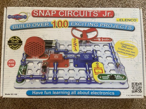 Snap Circuits Jr. Electronics Kit (SC-100) - Missing One Piece | eBay