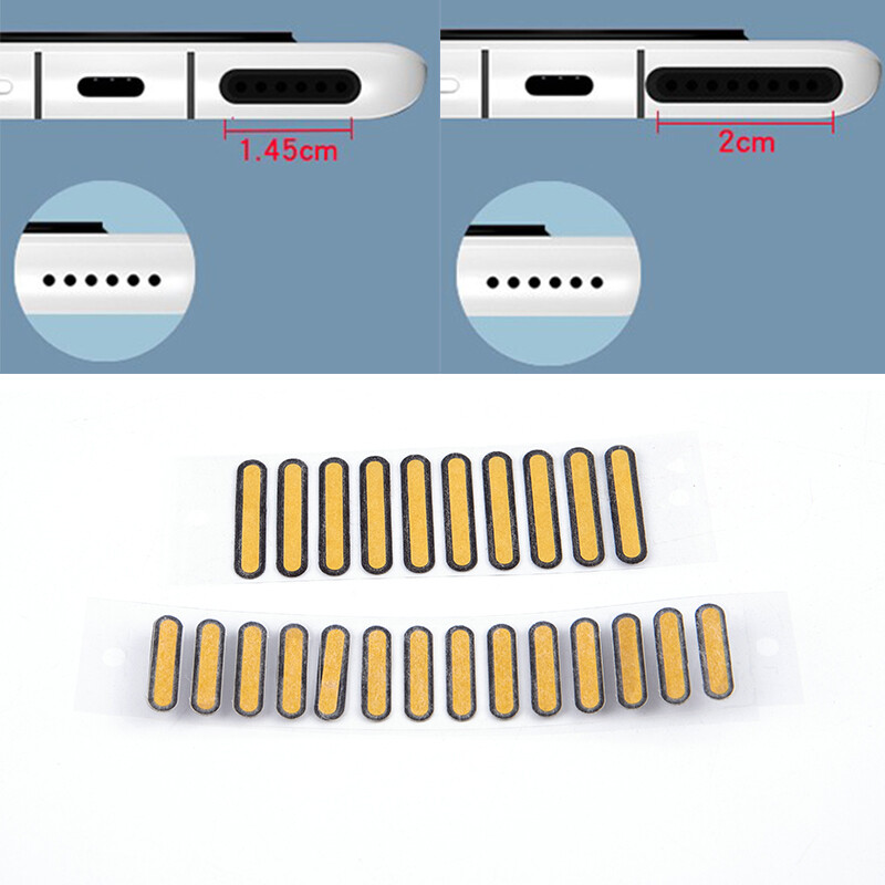 24pcs Universal Mobile Phone Speaker Dustproof Stickers Earpiece ...