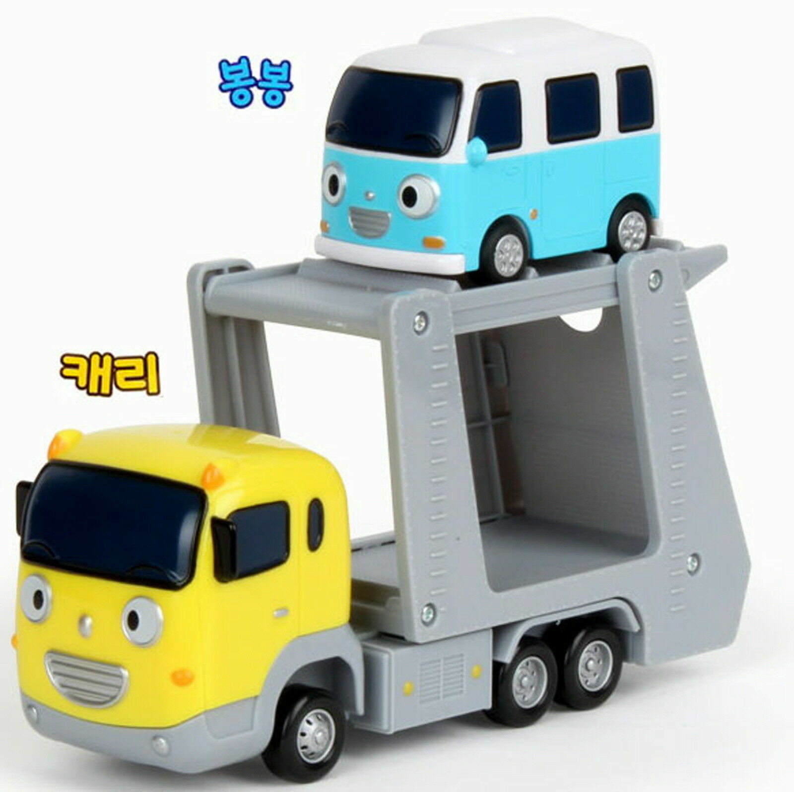 The Little Bus Tayo Carry & BongBong 2 Cars Toy Gift Korean Character⭐ ...