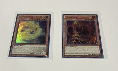 Yu-Gi-Oh! Tenyi Spirit - Ashuna GFP2-EN088 & Tenyi Spirit - Mapura ...