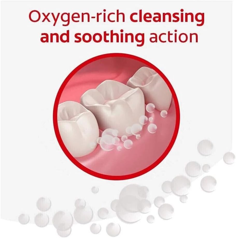 Colgate Peroxyl Mouth Sore Rinse, Mild Mint, 16.9 oz (Pack of 3 ...