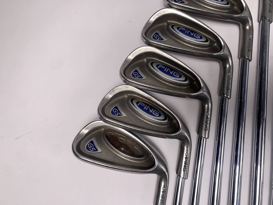 Ping G5 Iron Set 3-PW White Dot 3* Up Regular Steel Mens RH | eBay