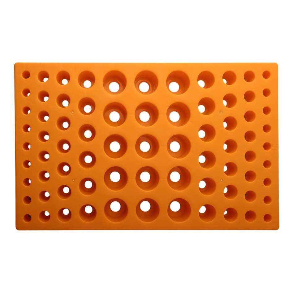 Factory ER Collet Box Collet Storage Box CNC Machine Tools Orange ...