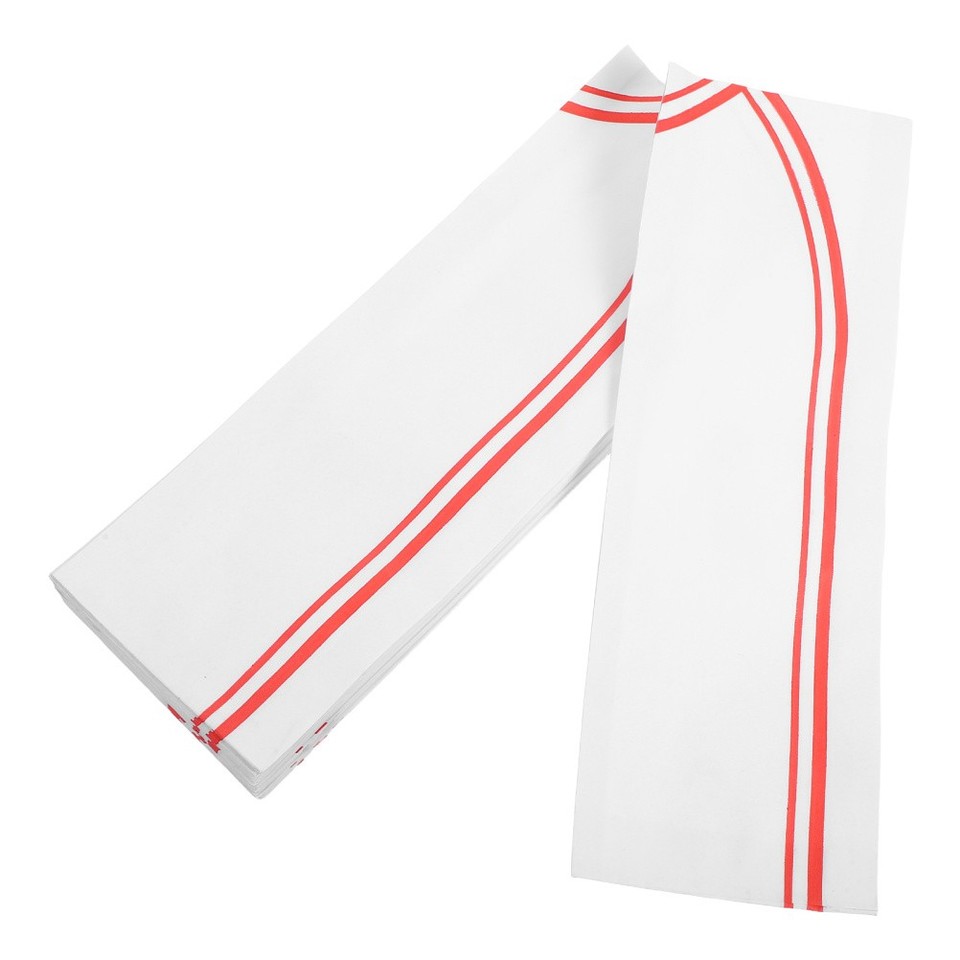 50 Pcs Chef Head Wrap Cook Hat Disposable Paper Chefs Hats for Kids ...