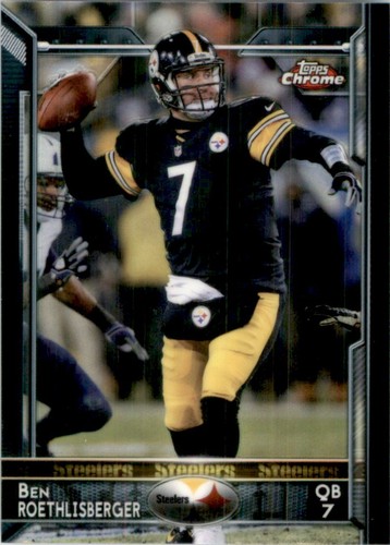 2015 Football Cards Ben Roethlisberger Pittsburgh Steelers #30 177351 ...