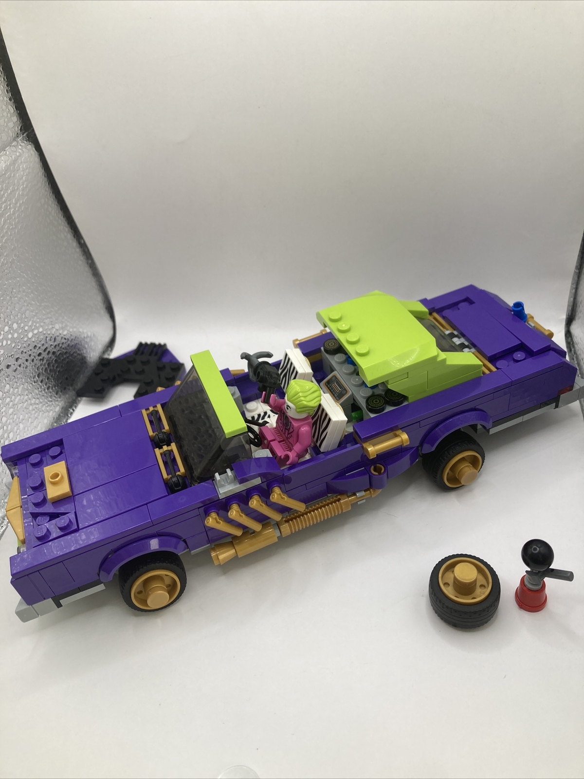 LEGO Batman 70906 Joker Notorious Lowrider Car Only Semi Complete w ...
