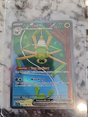 Pokémon TCG Spidops ex Scarlet & Violet Base Set 243/198 Holo Special ...