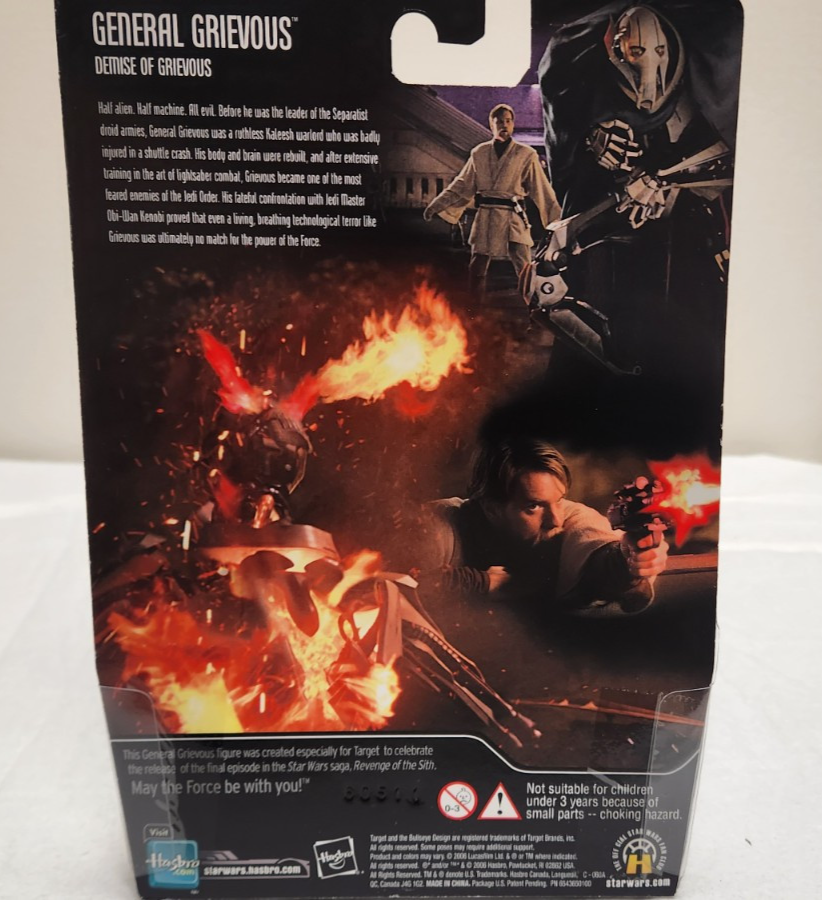 Star Wars Action Figure General Grievous Demise The Saga Collection ...