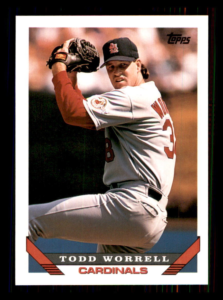 1993 Baseball Topps Todd Worrell St. Louis Cardinals #121 | eBay