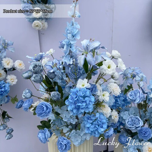 Wedding Decor Party Event Decoration Artificial Flowers Lead Flower ...