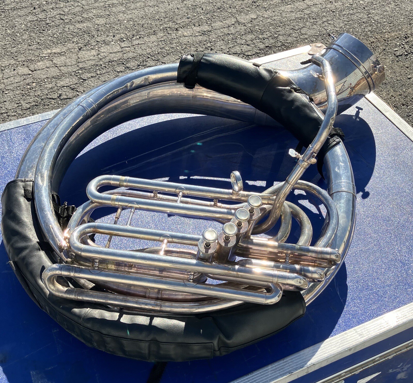 Mirafone/Miraphone #13004 4-Valve Sousaphone/Tuba Made in Germany w ...
