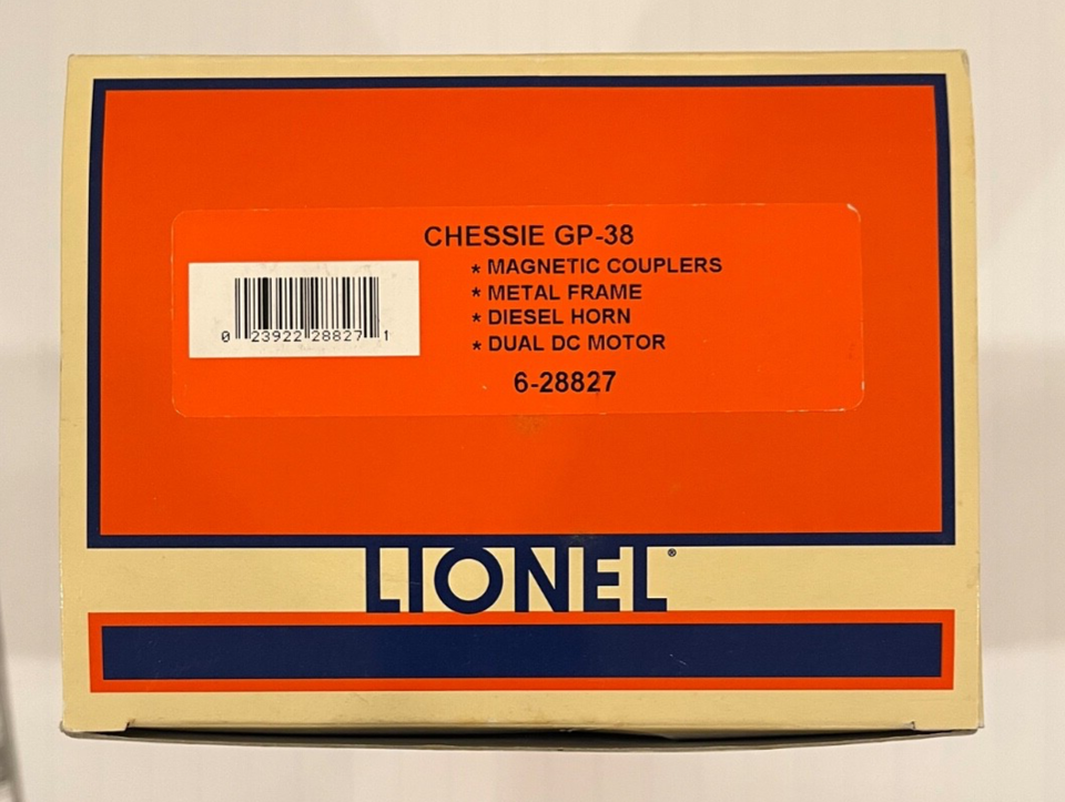 Lionel Chessie B&O Diesel Freight Locomotive GP-38 Vintage 628827 | eBay