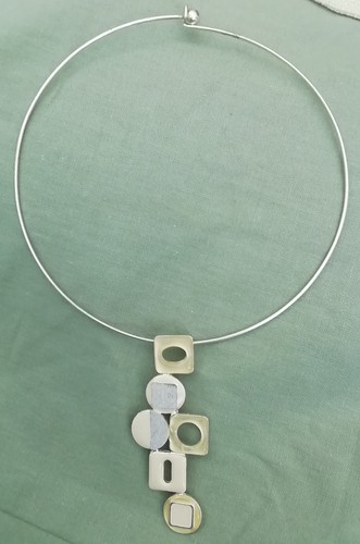 Collier pendentif SKALLI Vintage Années 90 Cabochon Résine | eBay