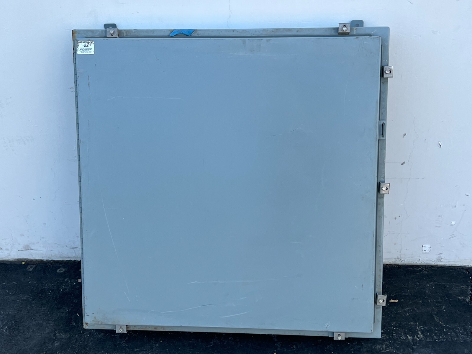 Cross Bros. 36" x 36" x 6" NEMA Type 4 Weatherproof Junction Box ...