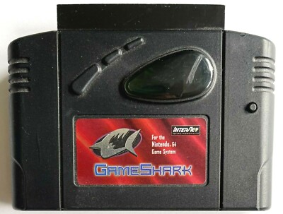 ORIGINAL VINTAGE NINTENDO 64 INTERACT GAME SHARK CARTRIDGE NES64 ...