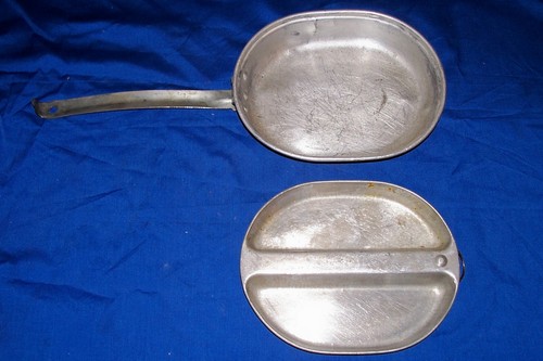 WWII 1945 Mess Kit A.G.M. Co. AGM US USGI Army Military Pan GI Soldier ...