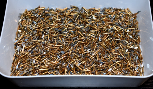 230gram DARK YELLOW scrap GOLD PLATED PINS recovery from OLD COMPUTER ...