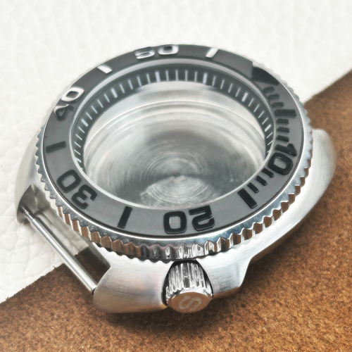 Silver Turtle Watch Conversion Case 42mm For NH35 NH36 Movement ...
