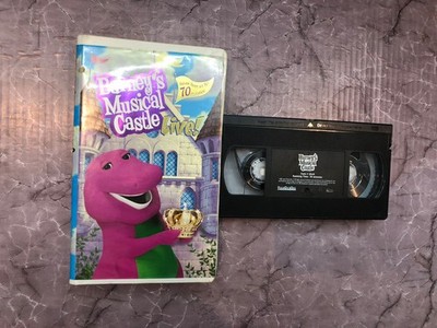Barney's Musical Castle Live! (2001) VHS, Clamshell Case | eBay