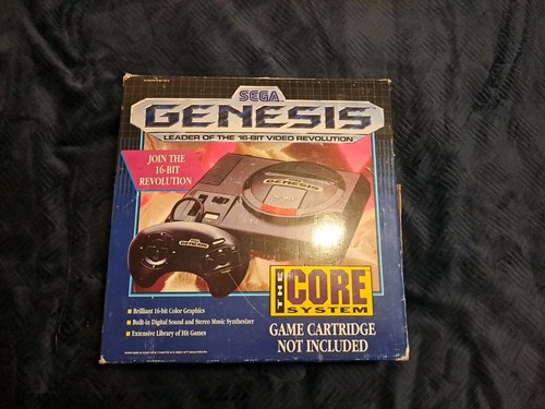 Sega Genesis Console The Core System Model 1 W/manual, box 1992 One ...