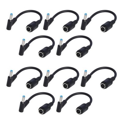 10 PCS DC Power Adapter Cable 7.4mm Round to 4.5mm For HP Laptop ...