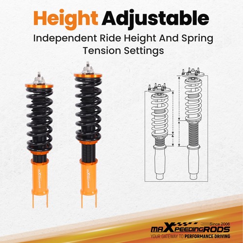 MaXpeedingrods 24 Step Coilover Suspension Lowering Kit For Honda S2000 ...