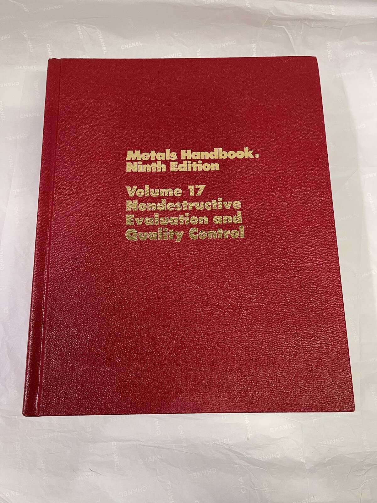 Metals Handbook. Ninth Edition Volume 17 | eBay
