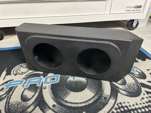 2007-18 Jeep Wrangler JK/JKU Dual 10” Tailgate Subwoofer Enclosure Box ...