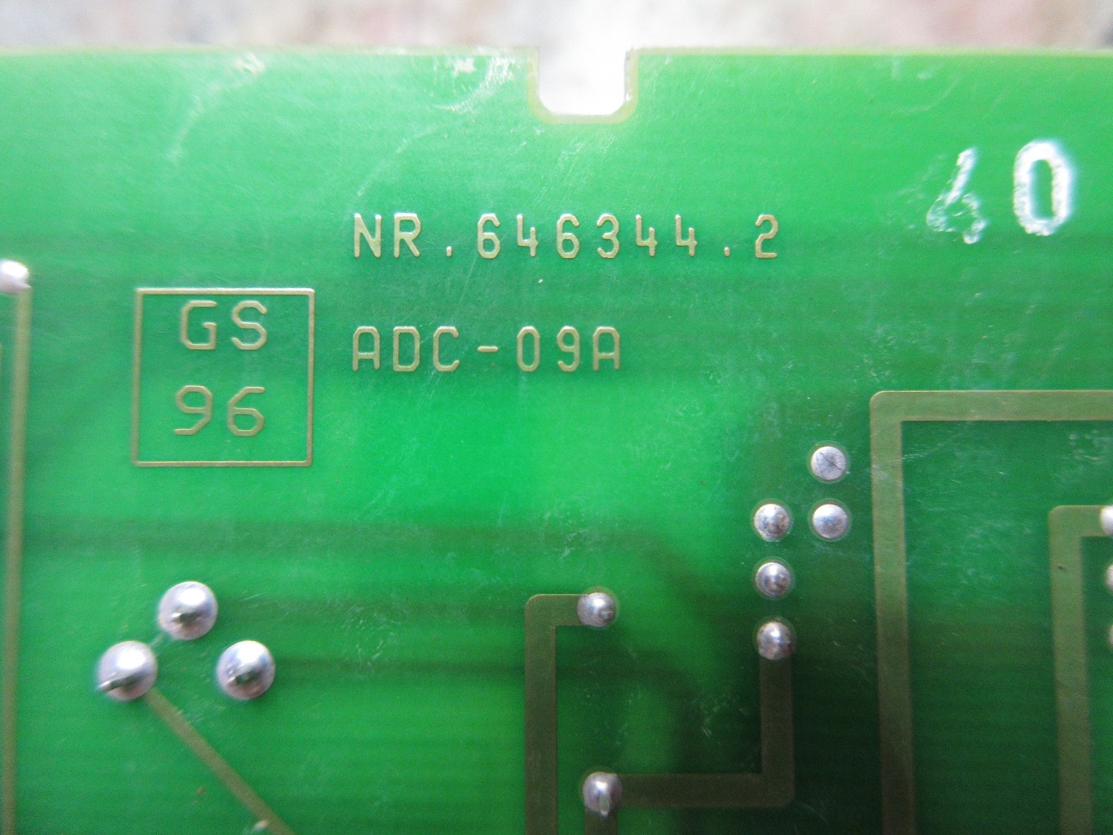 AGIE ANALOG DIGITAL CONVERTER BOARD ADC-09A 429.854.3 ADC-09C DA/19 NR ...