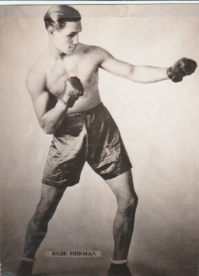 BABE HERMAN BOXER ORIGINAL AUTHENTIC PHOTO | eBay