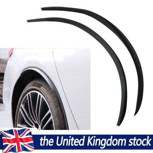 1Pair Car Wheel Eyebrow Arch Trim Lips Strip Fender Flare Protector ...