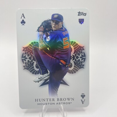 2023 Topps Update Series - All Aces Blue #AA-56 Hunter Brown (RC) | eBay